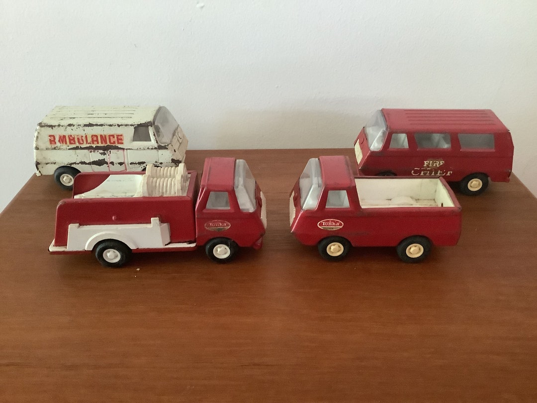 1960s Mini Tonka Fire and Rescue Collection - Etsy
