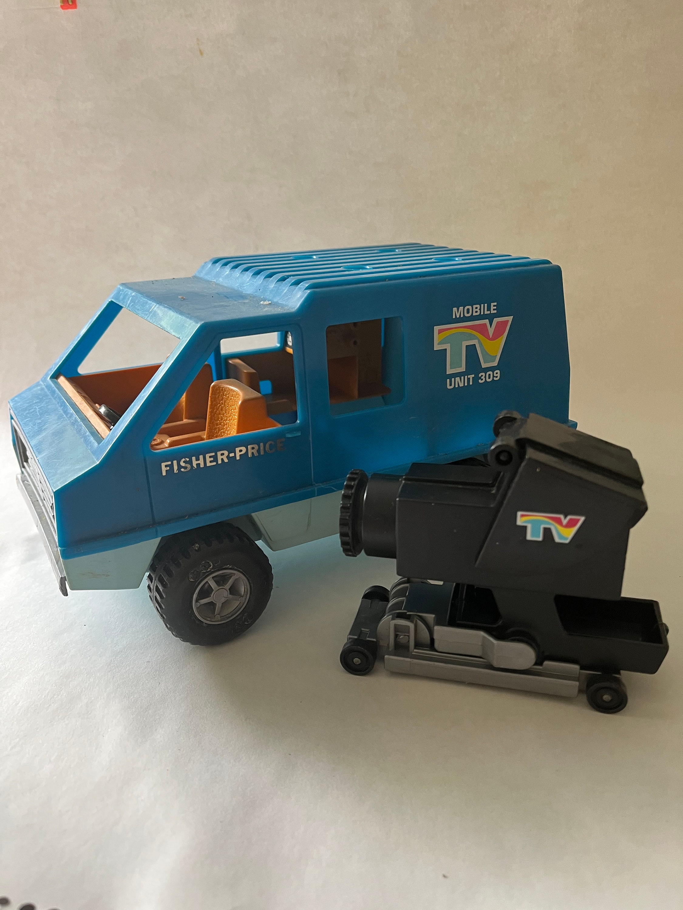 Fisher Price Adventure People TV Camera Van - Etsy