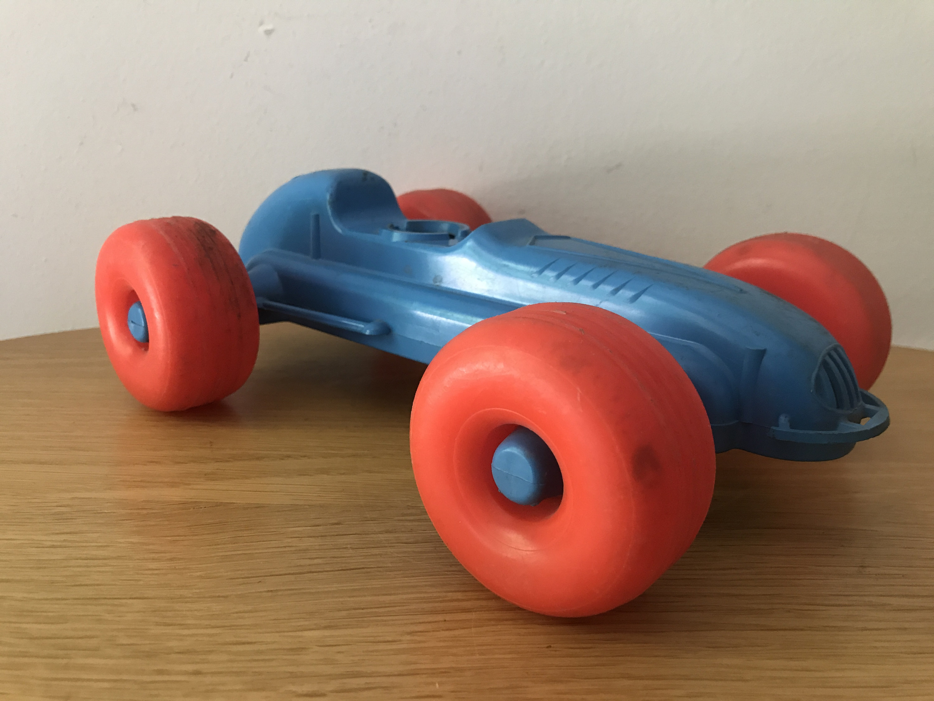 Vintage Plastic Race Car - Etsy