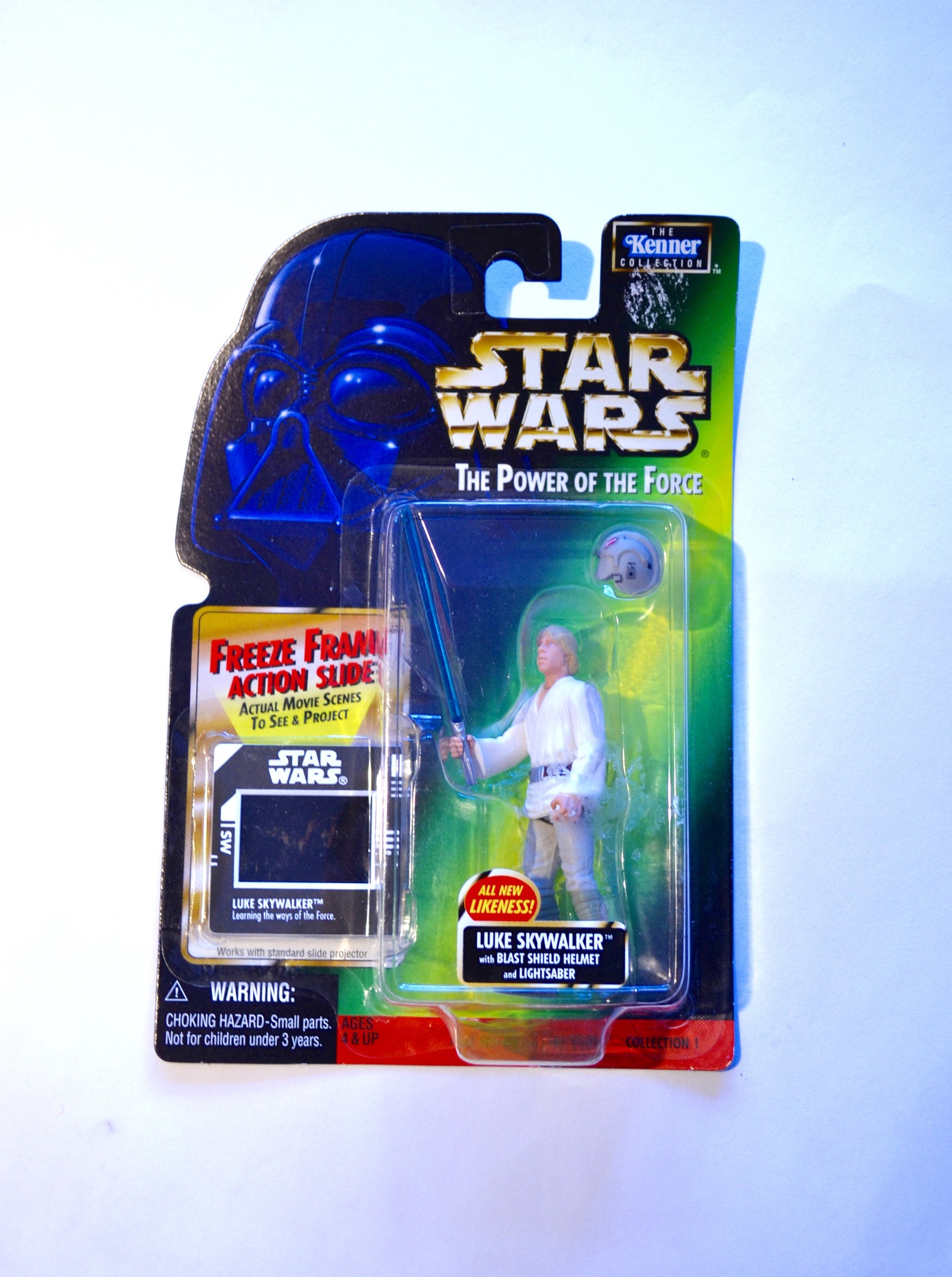 Star Wars Power of the Force Luke Skywalker With Blast Shield - Etsy