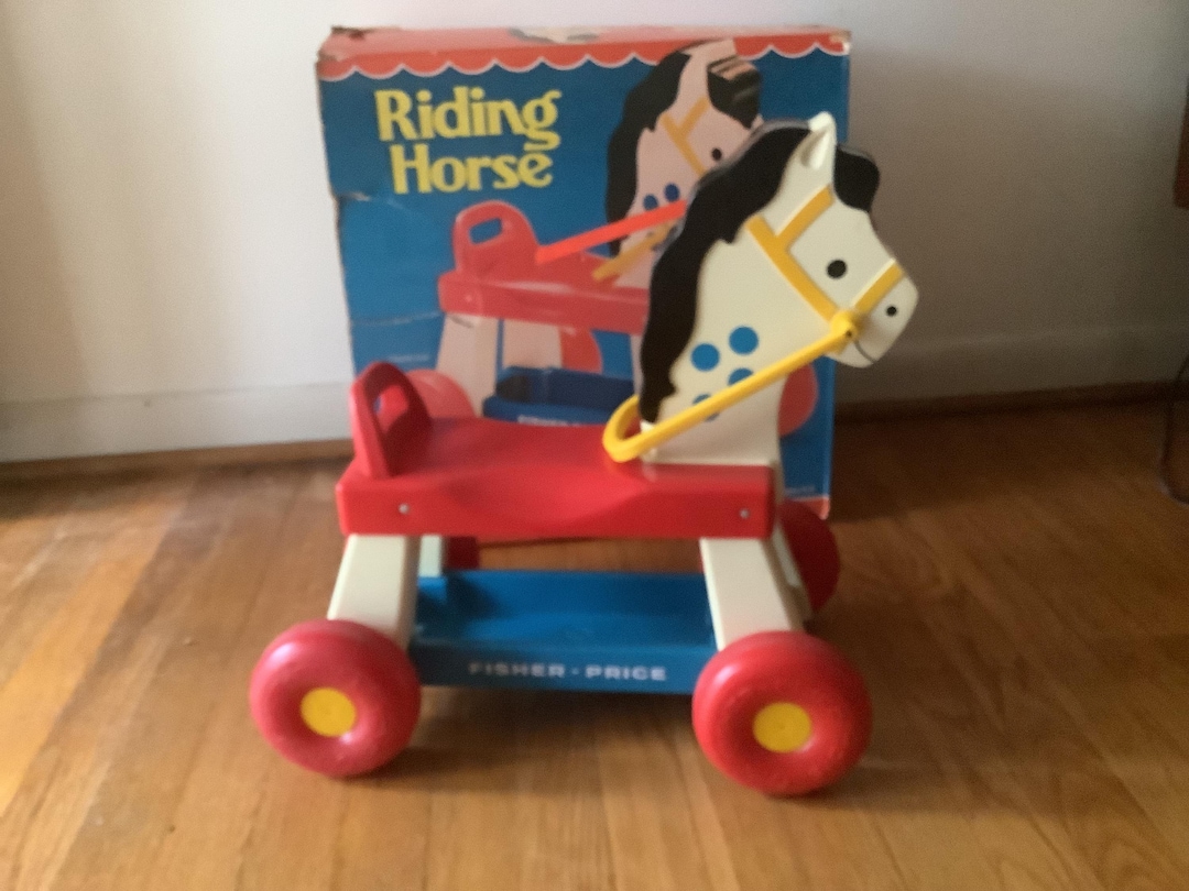 Fisher Price Riding Horse 1976 - Etsy