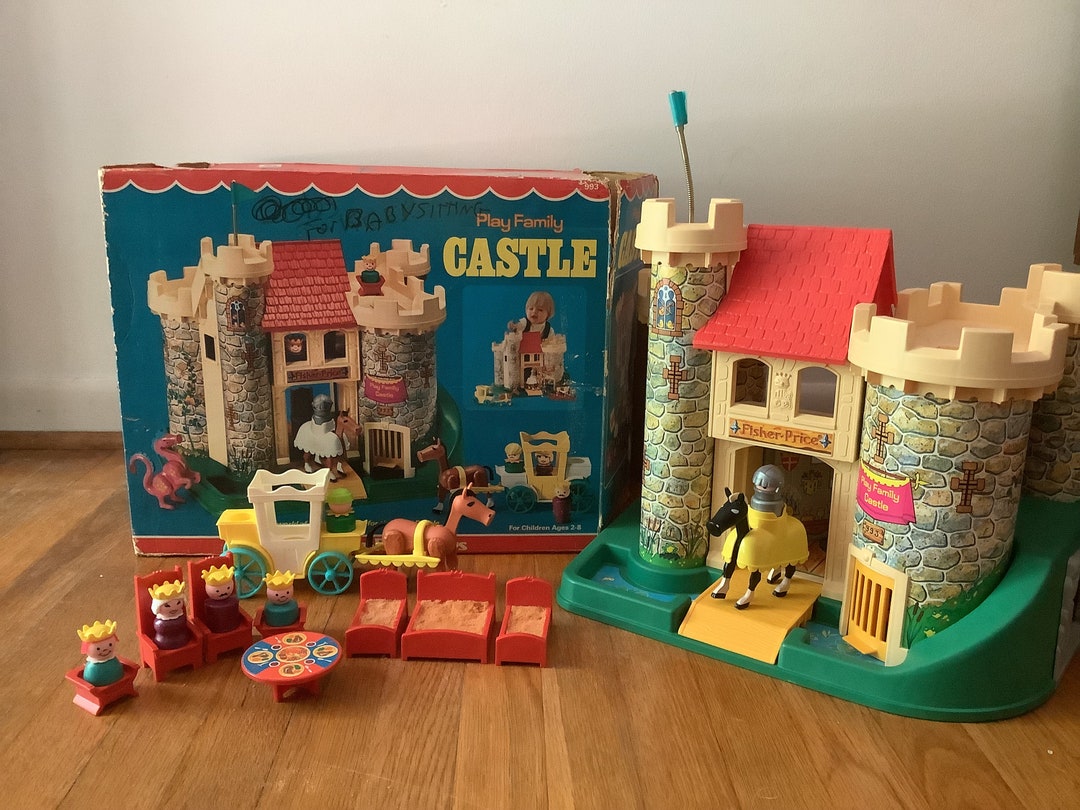Fisher Price Little People Castle Playset With Original Box - Etsy
