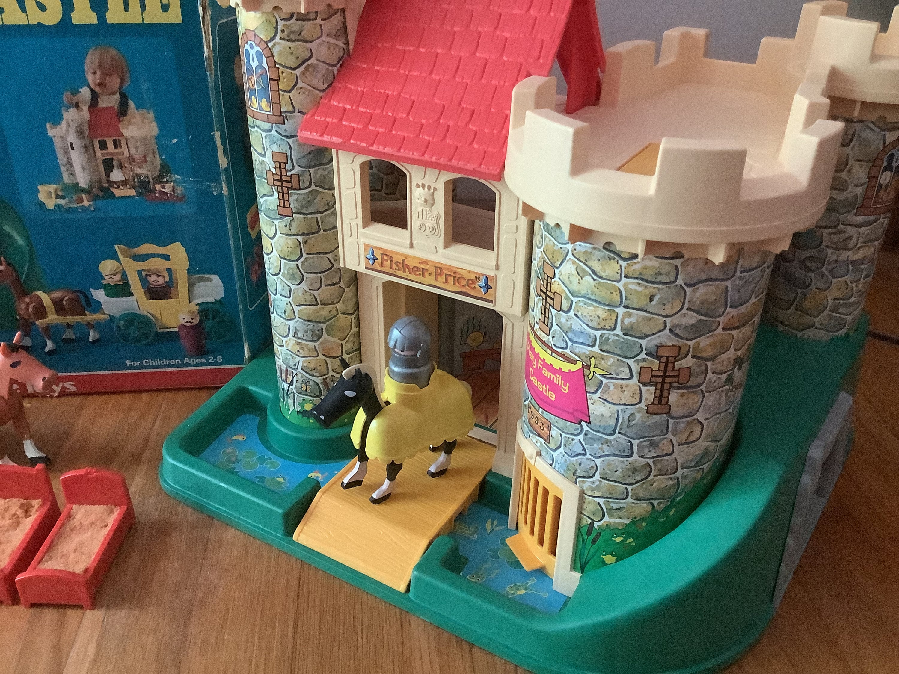 Fisher Price Little People Castle Playset With Original Box - Etsy