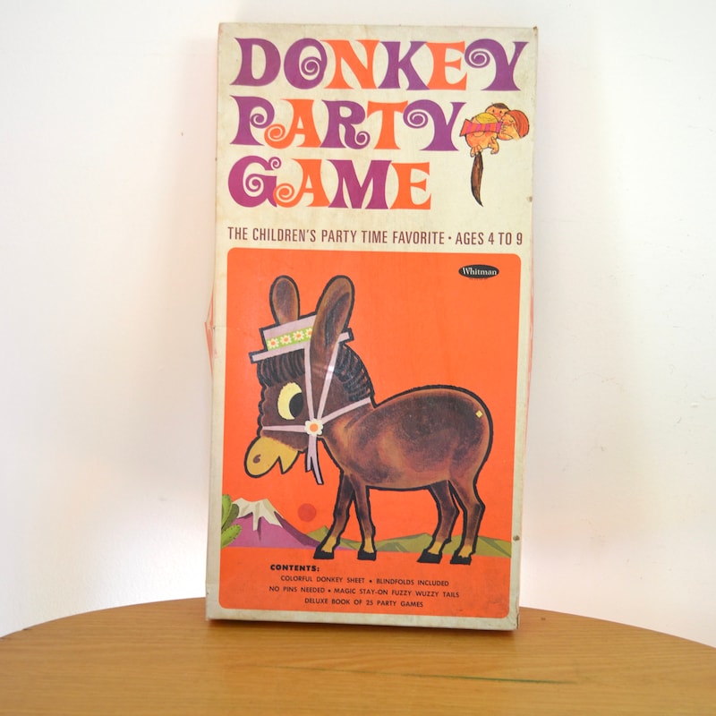 Donkey Party Game - Etsy