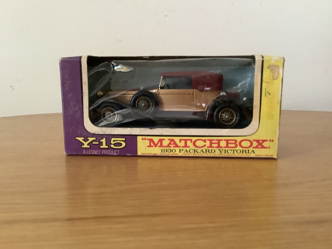 Matchbox Y-15 Models of Yesteryear 1930 Packard Victoria - Etsy Canada