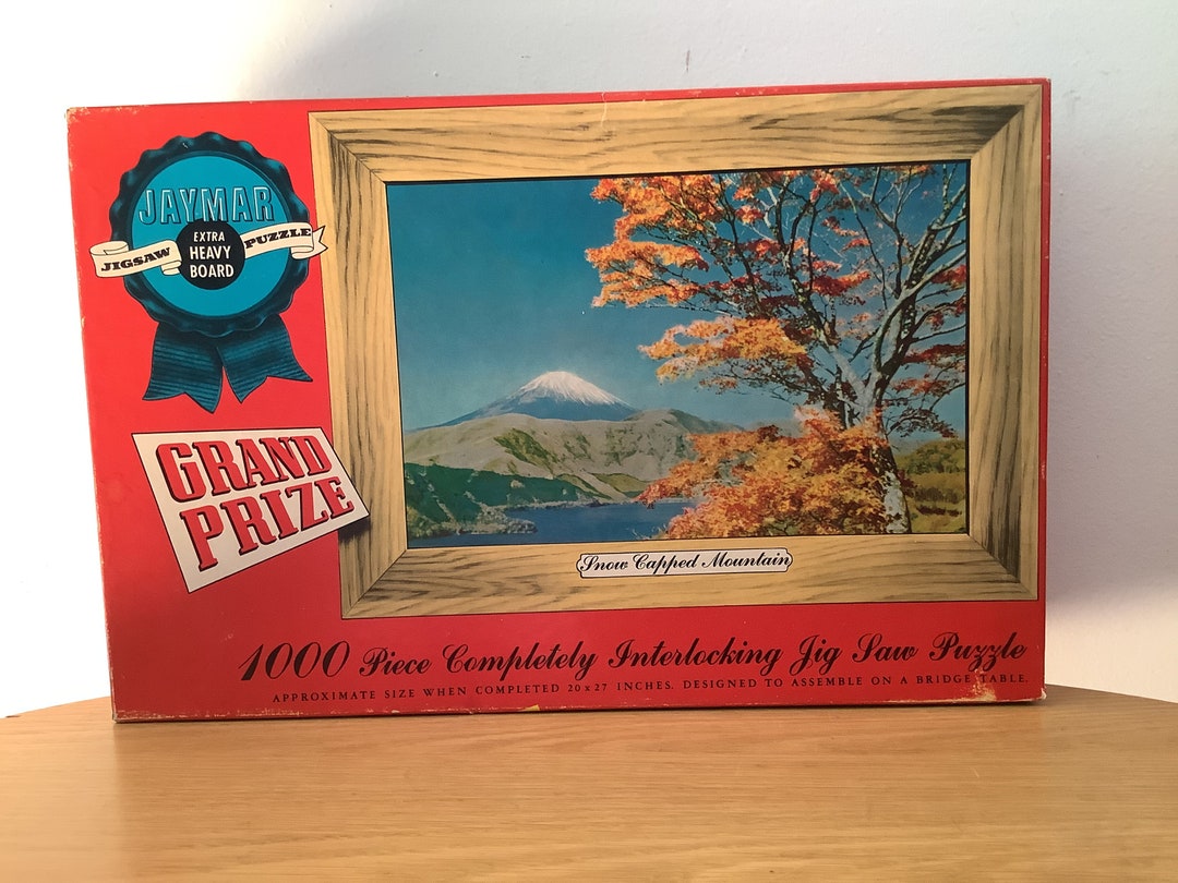 Jaymar Jigsaw Puzzle Snow Capped Mountains 1000 Pieces - Etsy