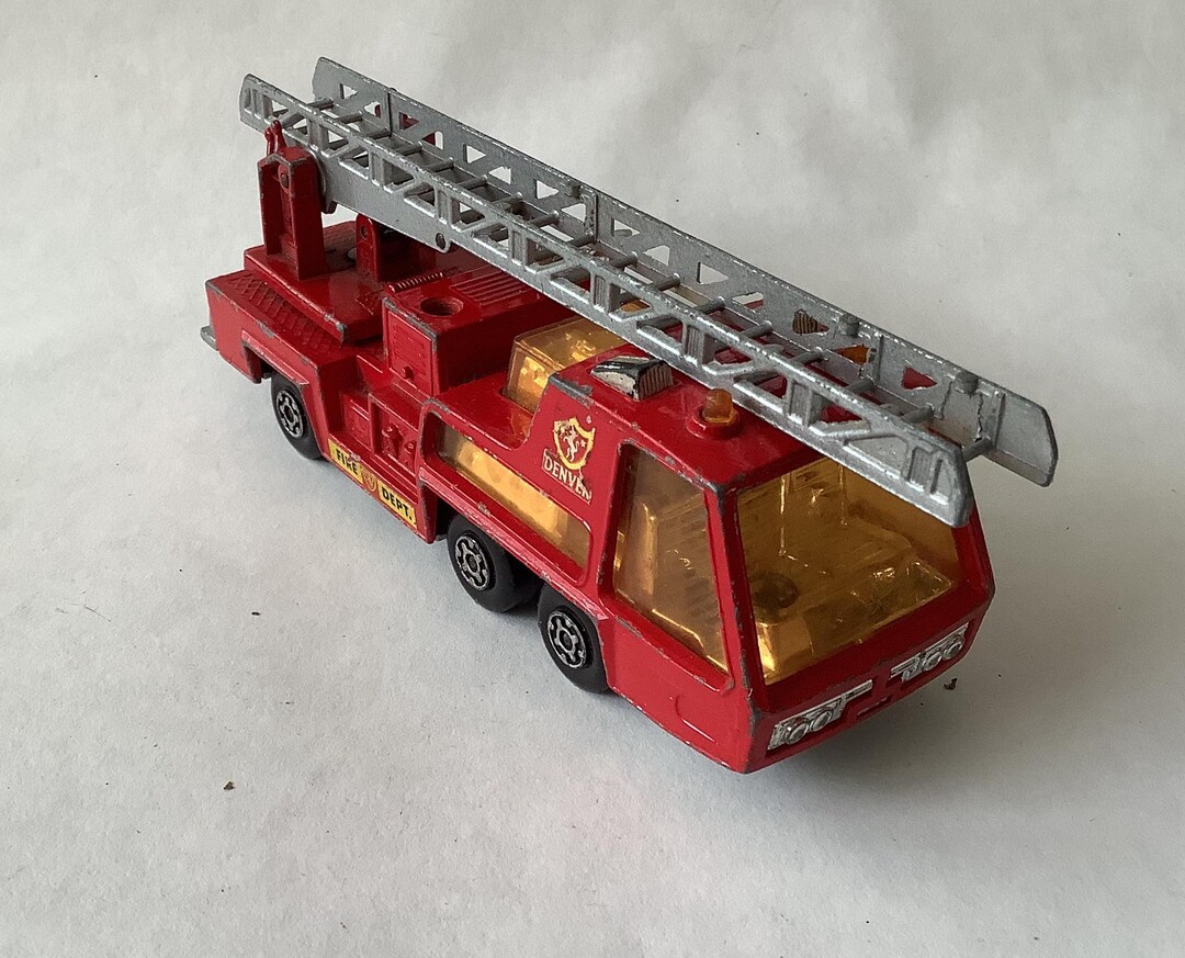 Matchbox Super Kings K-9 Fire Tender - Etsy