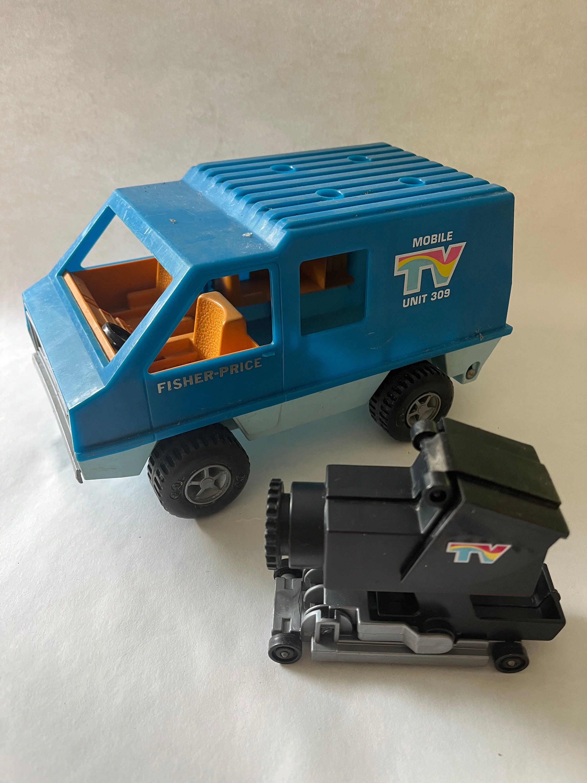 Fisher Price Adventure People TV Camera Van - Etsy