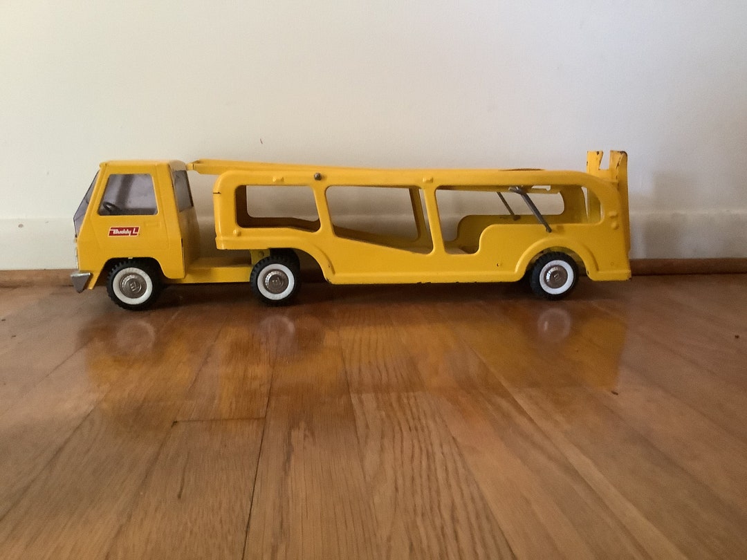 Buddy L Yellow Car Carrier - Etsy