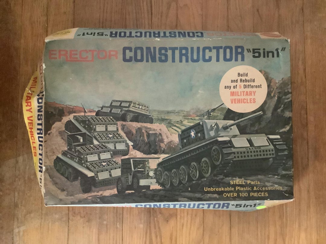 Erector Constructor 5 in 1 Military Vehicles - Etsy