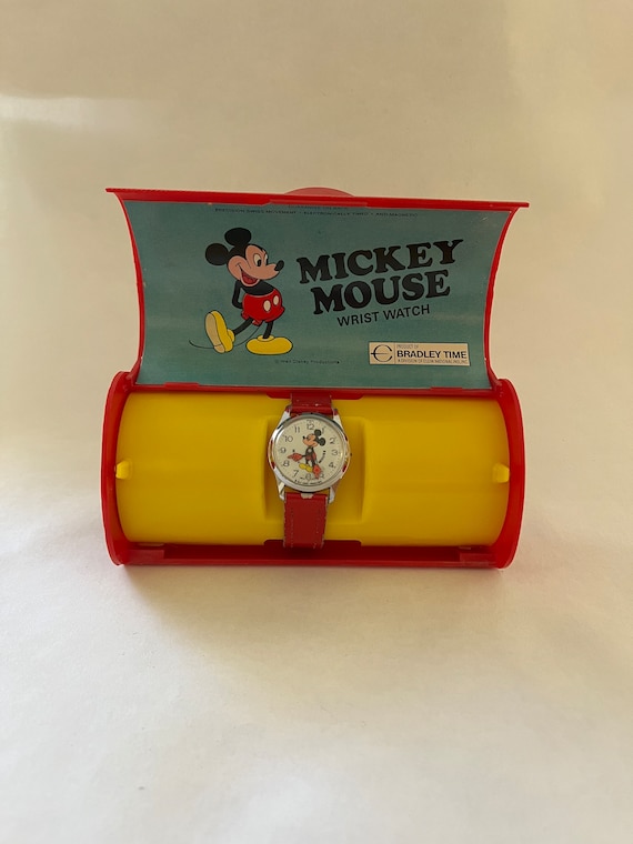 Disney Bradley Mickey Mouse Watch with Case - Gem