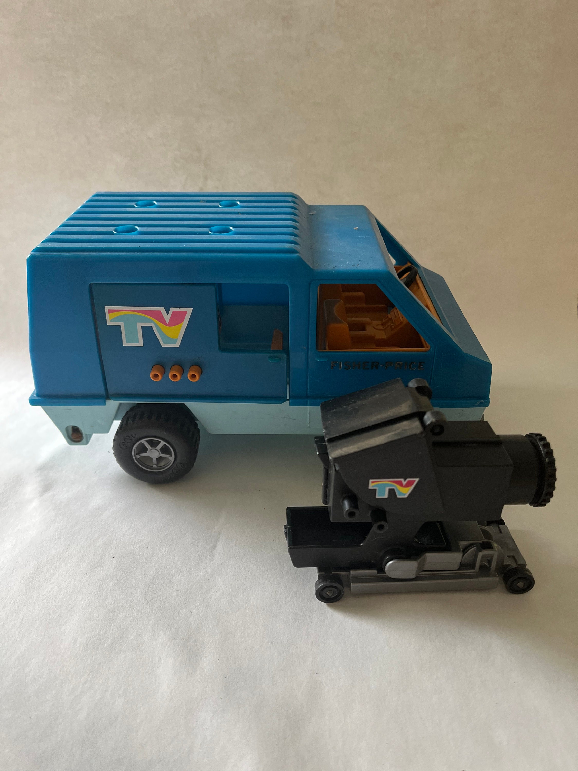 Fisher Price Adventure People TV Camera Van - Etsy