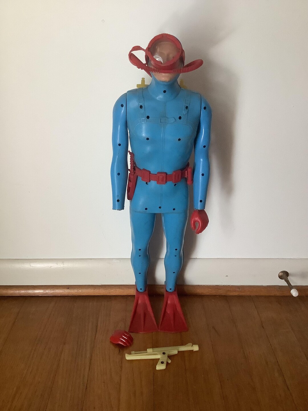 1961 Remco Frogman Scuba Diver - Etsy