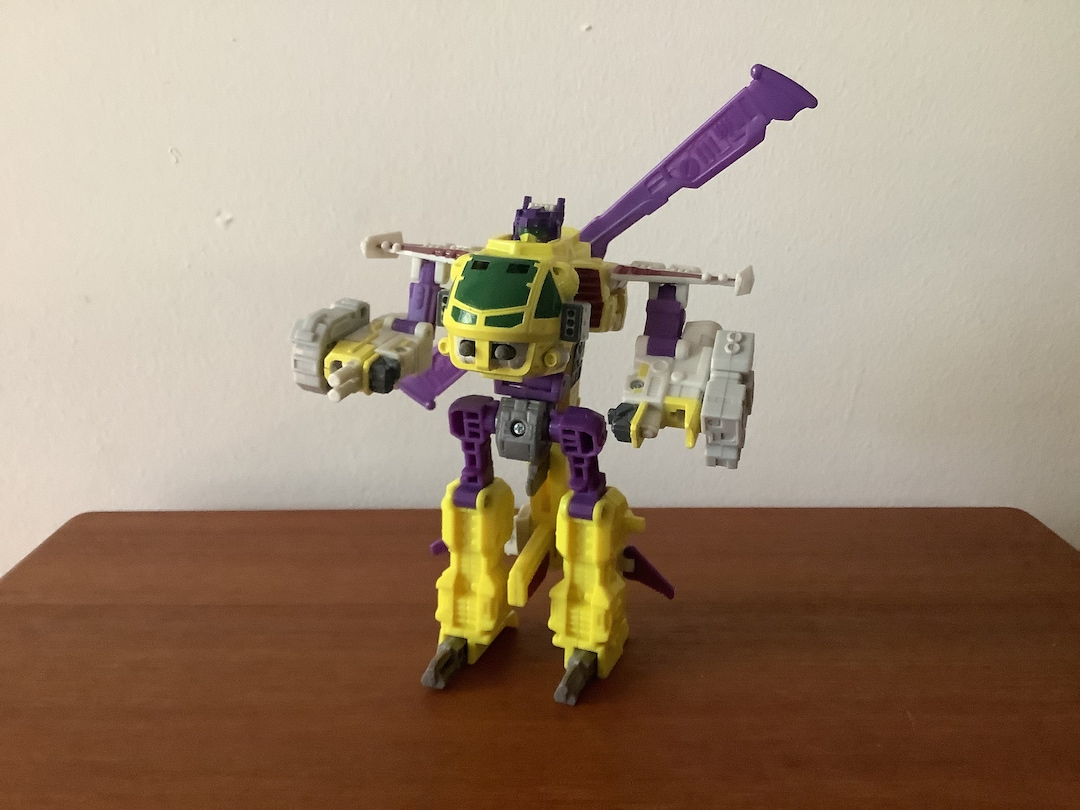 Transformers Cybertron Buzzsaw Helicopter Robot - Etsy
