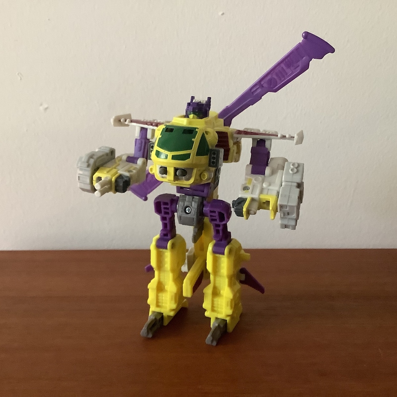 Helicopter Transformer Toy - Etsy