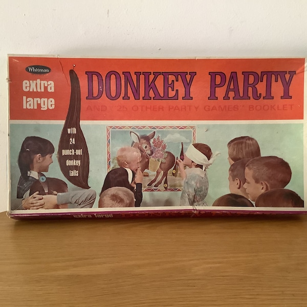 Donkey Party Game - Etsy