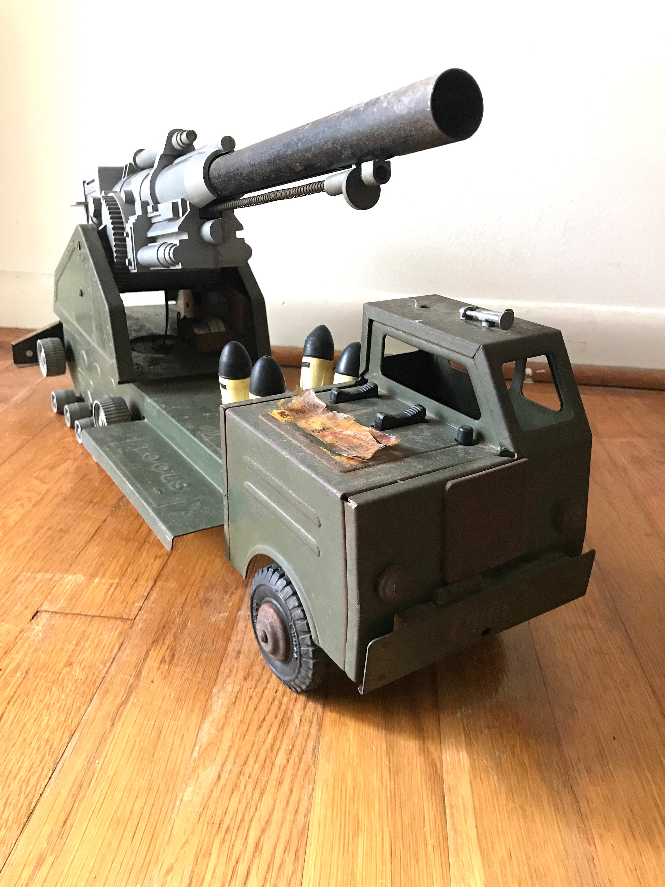 Louis Marx Lumar Mobile Long Range Atomic Cannon Halftrack - Etsy