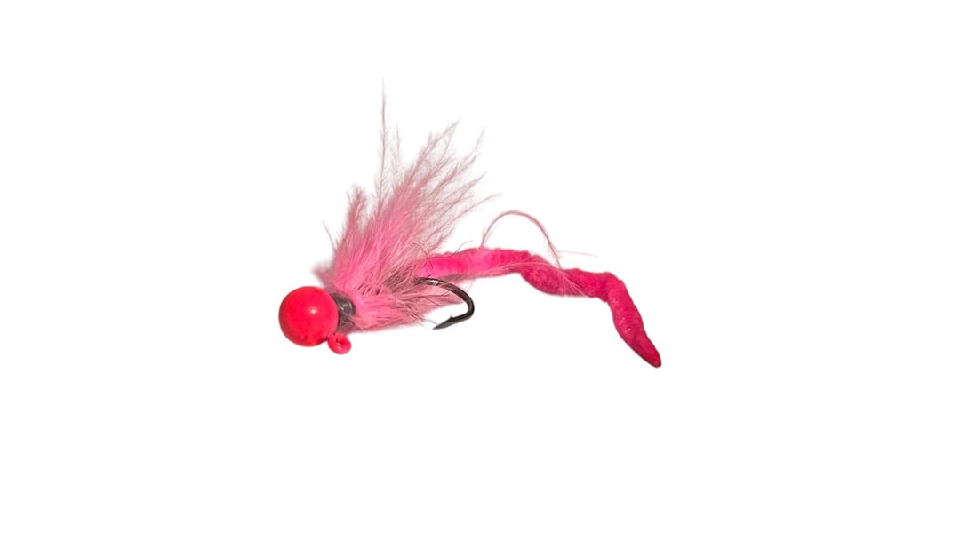 Steelhead Trout Fishing Jig Worm “forever Worm” Strong Hook - Etsy