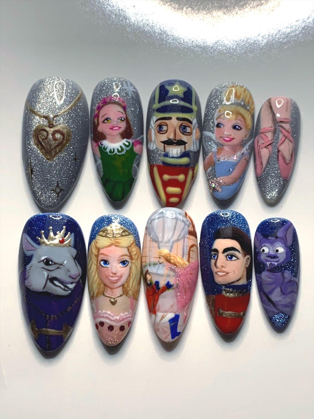 Barbie and the Nutcracker Press-on Nails (SIZE MEDIUM) - Etsy