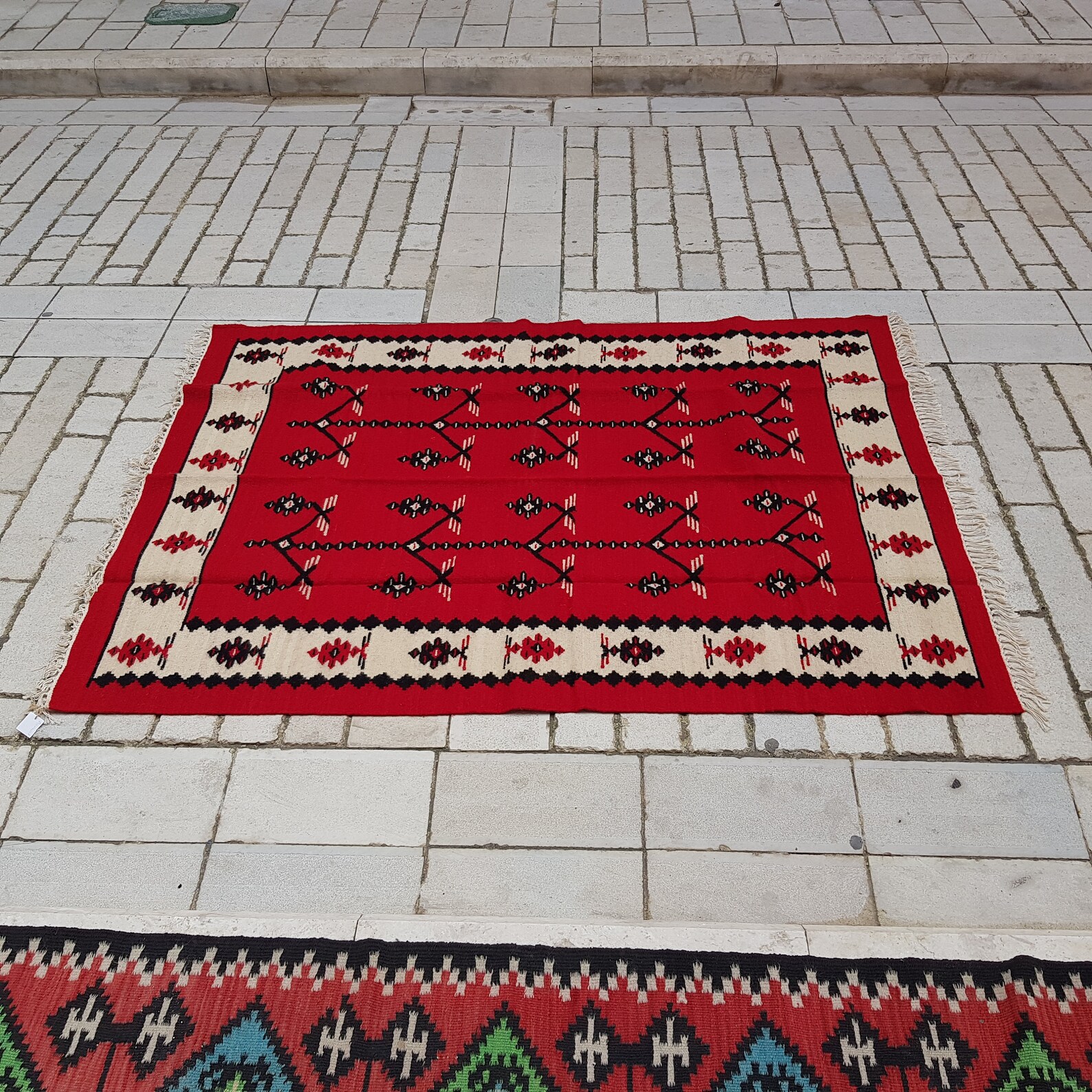 Albanian handwoven rug area rug home decor rug kilim | Etsy