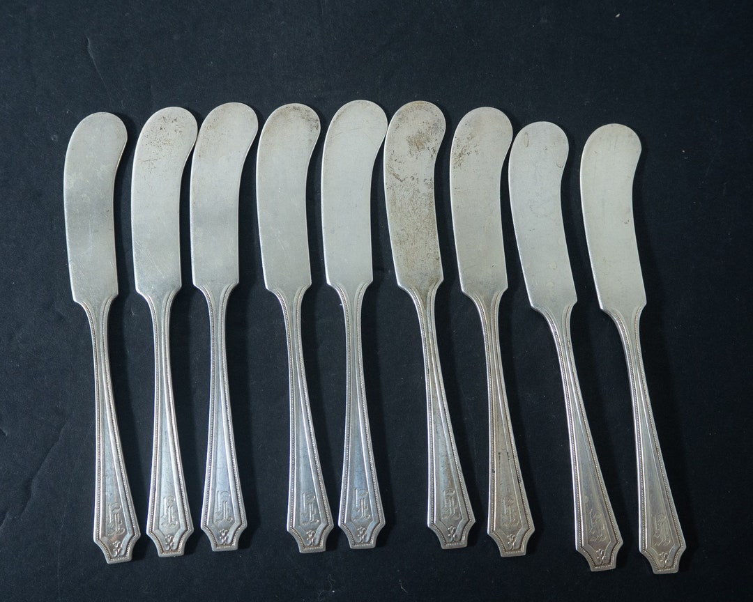 Set of 9 Whiting king Albert Butter Knives C.1919 - Etsy
