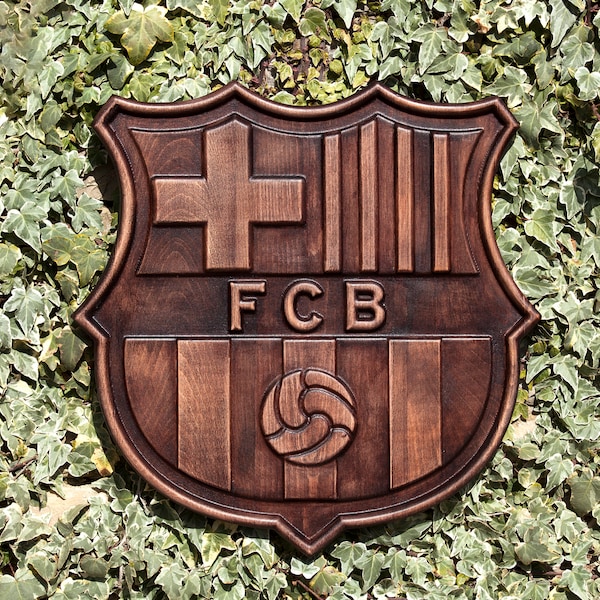 Wooden Barcelona Logo - Etsy