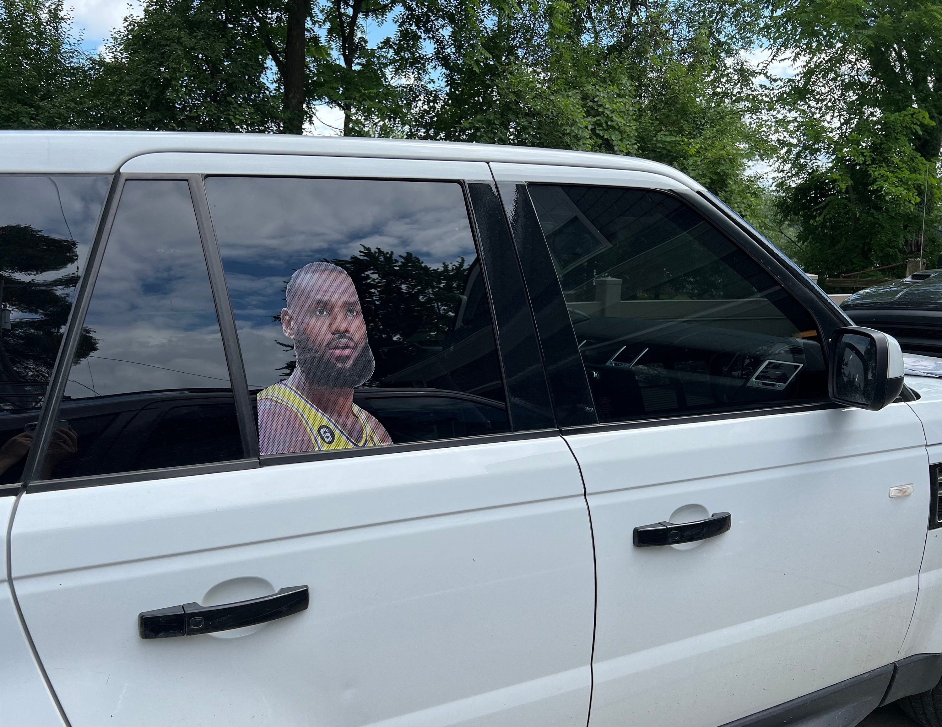 Lebron Car Window Sticker James Car Decal - Etsy