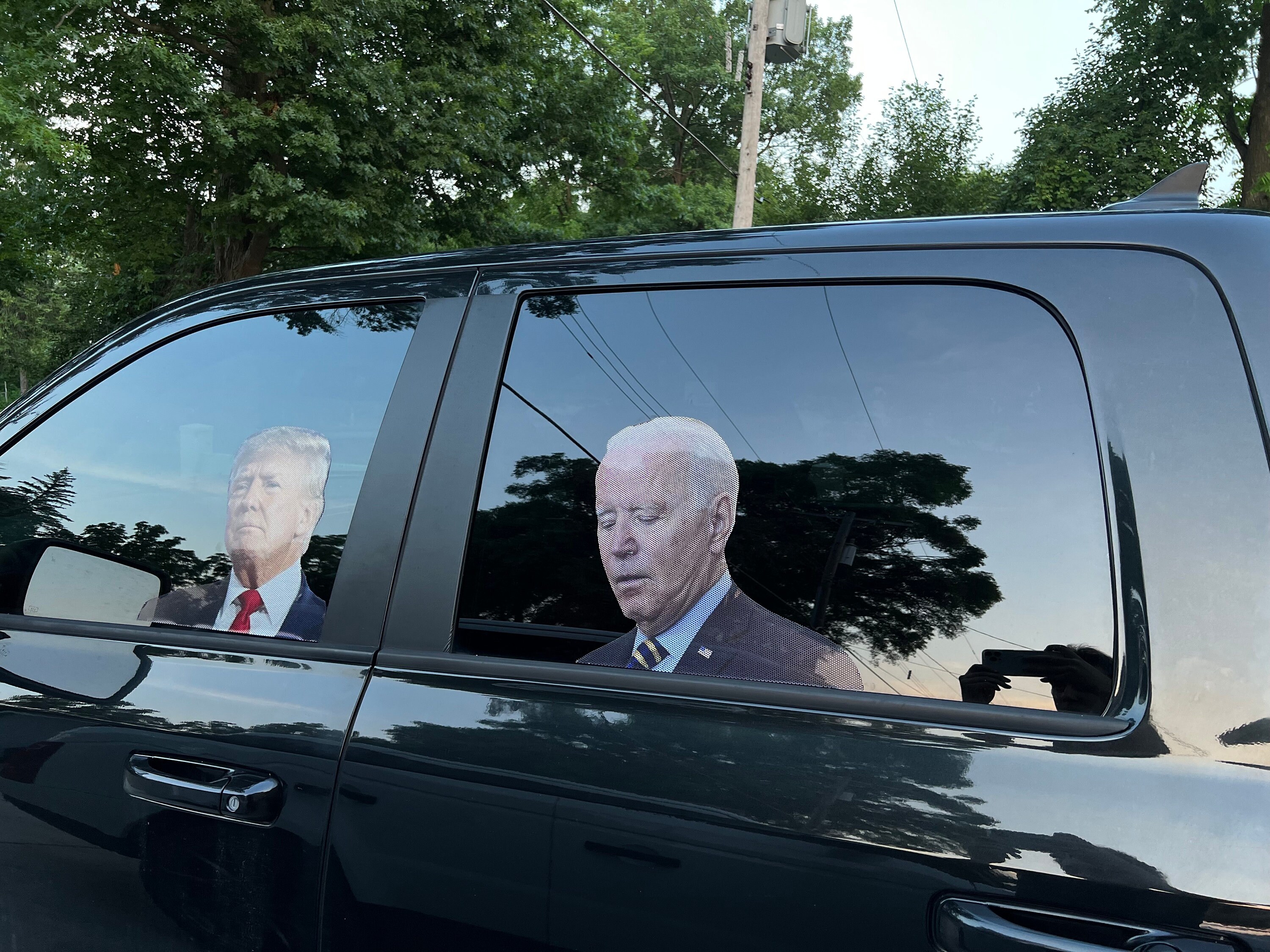 Joe Biden Car Window Sticker Sleepy Joe Car Decal - Etsy