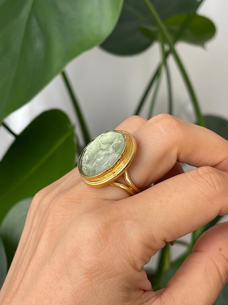 Egyptian Rings, Quartz Ring, Egyptian Jewelry, Ancient Coin Rings, Gold ...