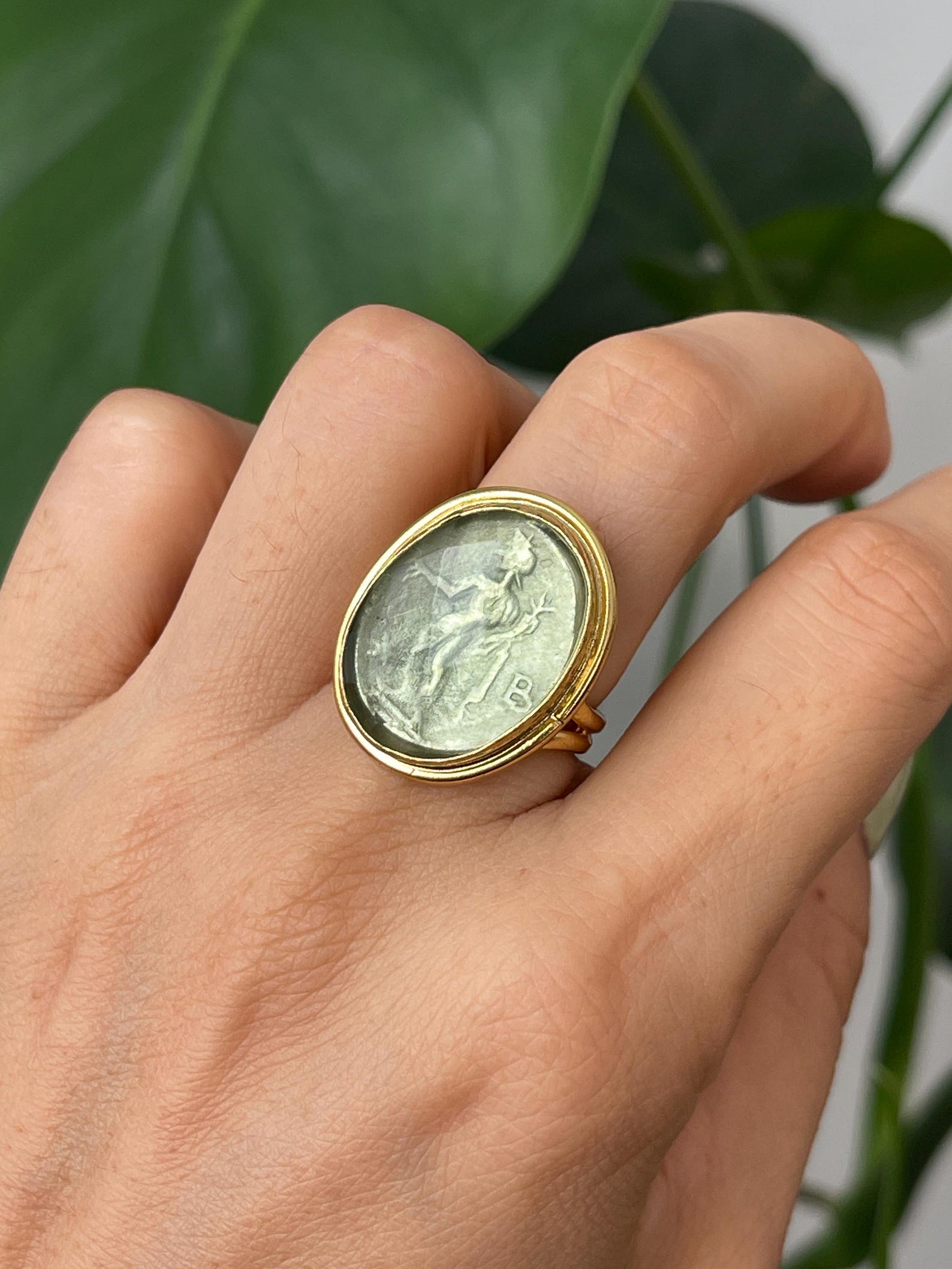 Egyptian Rings, Quartz Ring, Egyptian Jewelry, Ancient Coin Rings, Gold ...