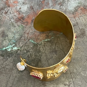 Limited Edition Egyptian Cuff, Egyptian Bangle, Egyptian Jewelry, Egypt ...