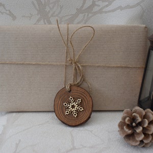 Rustic Wooden Pine / Fir Tree Decorations, Fir Tree Hanging, Gift Tags ...