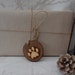 Rustic Wooden Dog Paw Print Hanging Decorations Wall Hanging - Etsy