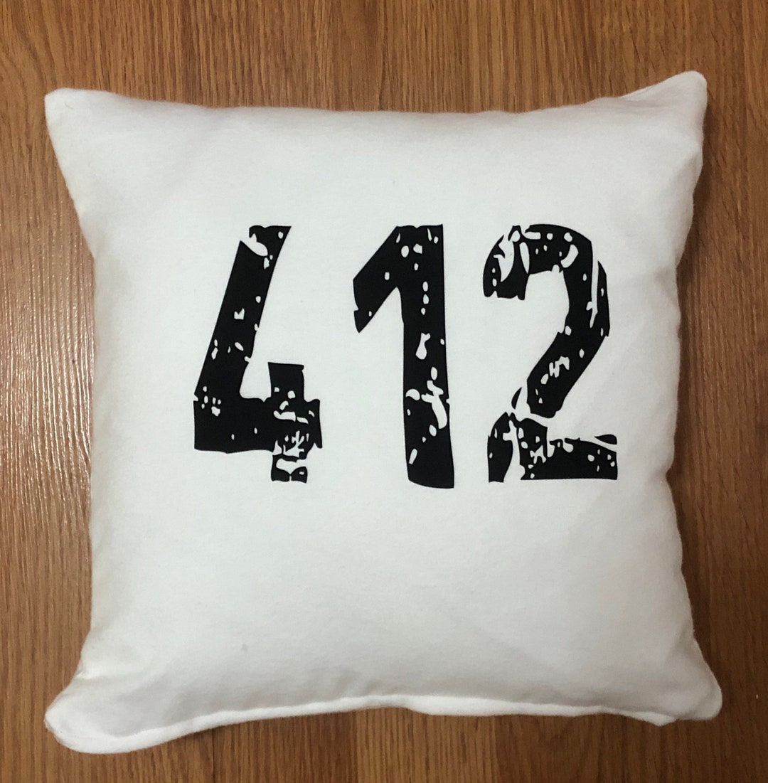 Area Code Decorative Pillow Cover - Etsy