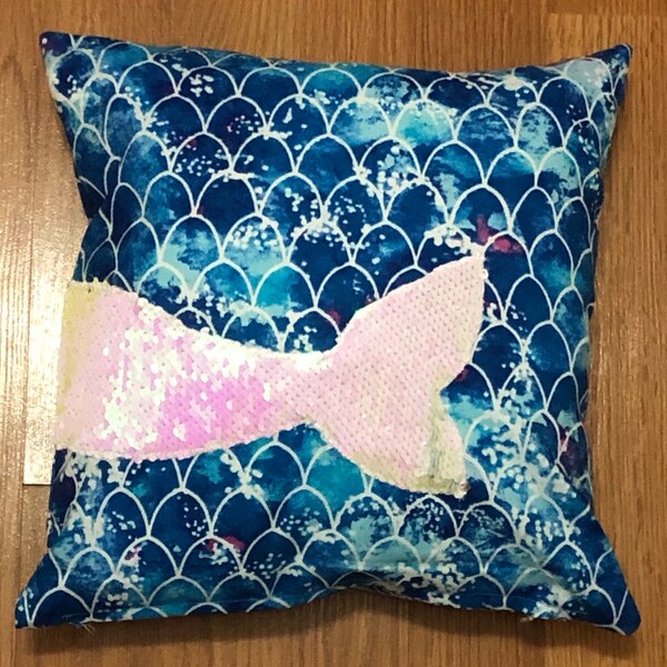 Decorative Mermaid Pillow - Etsy