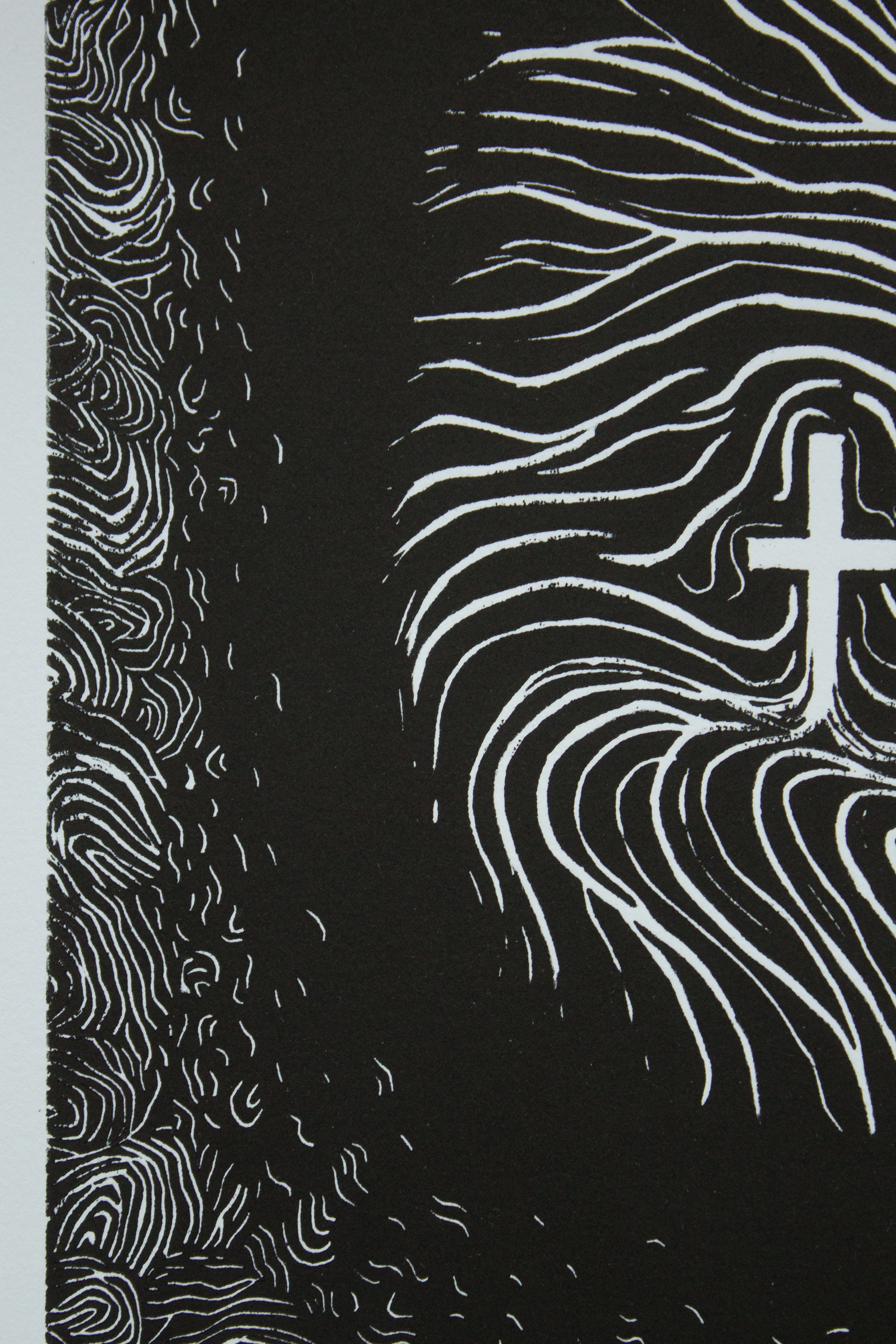 Identity in Christ | Relief Print | Linocut | Faith | Art | Handmade - Etsy