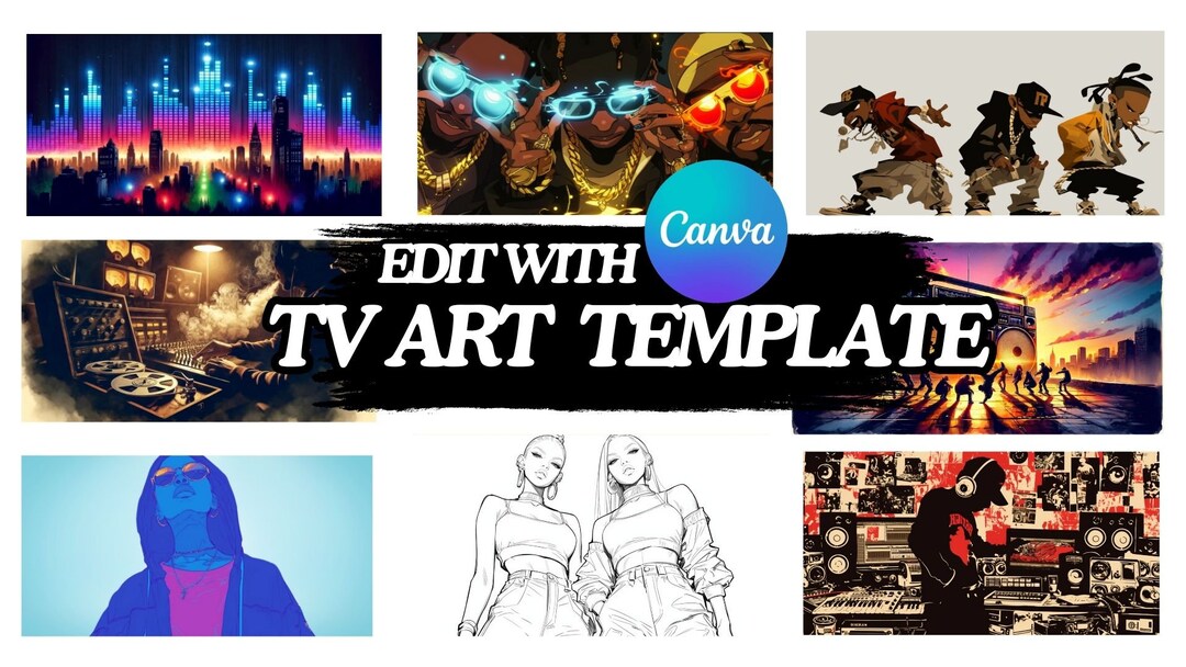 Frame TV Art Wallpaper Template Samsung TV Art Bundle 3840 X 2160 ...