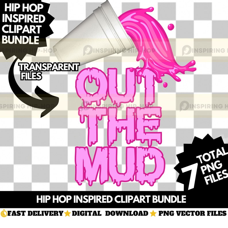 7 Out the Mud Dripping Syrup Clip Art, Lean Drank Drip, Hip Hop Rap ...