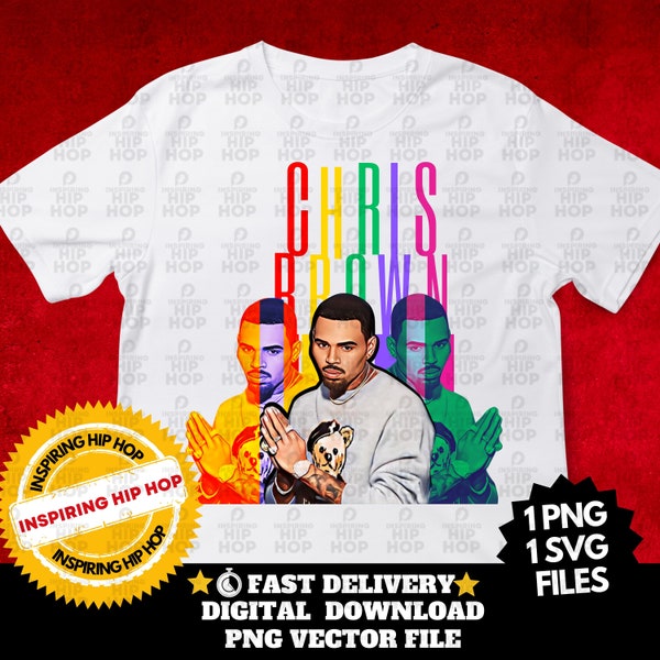 Chris Brown Png - Etsy