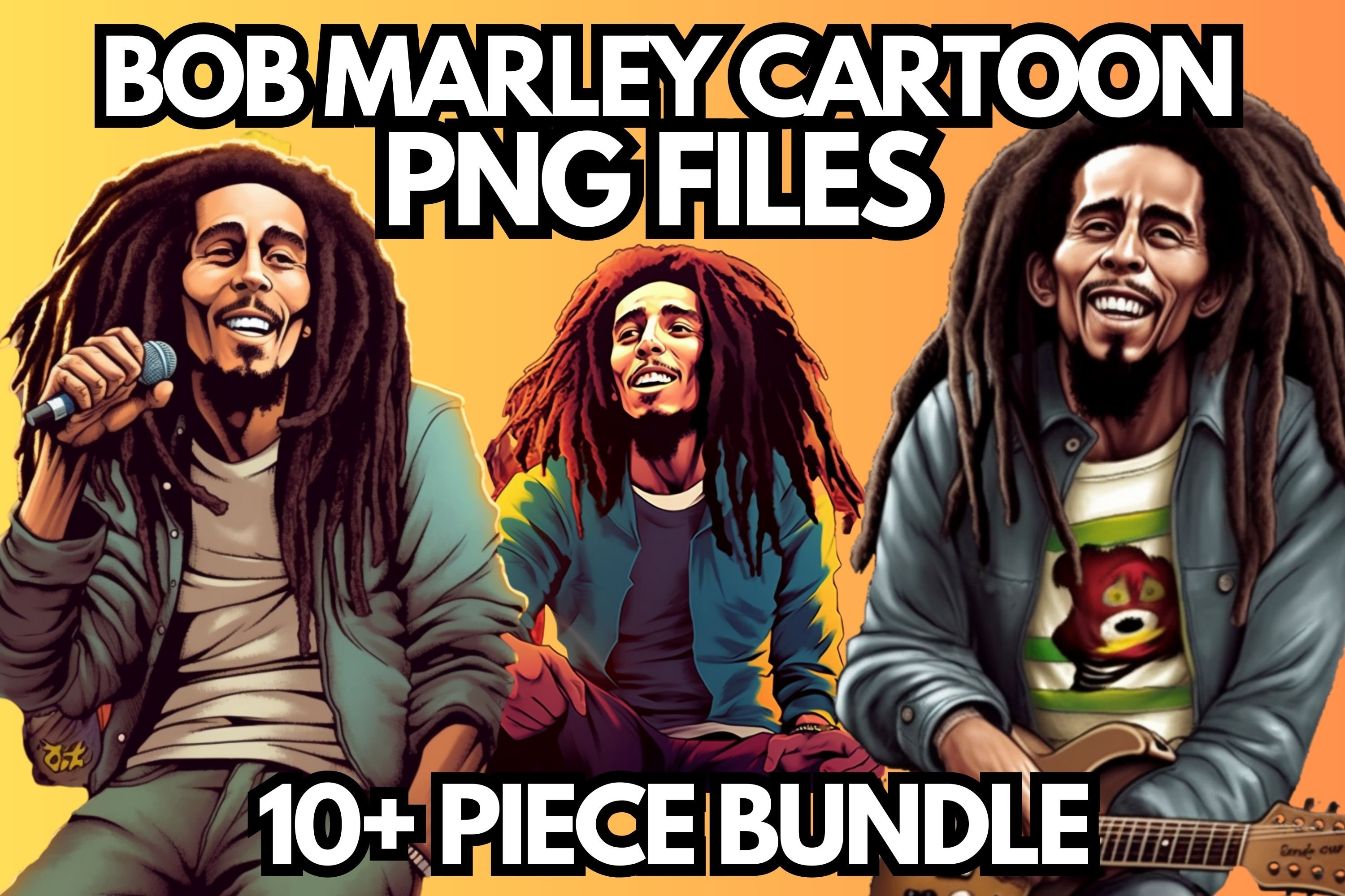 Bob Marley Cartoon
