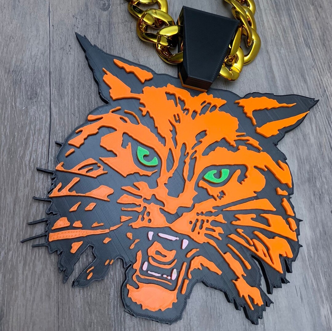 Custom Turnover 6.5"x6.5" Full Color Football Chain Gold Logo Miami ...