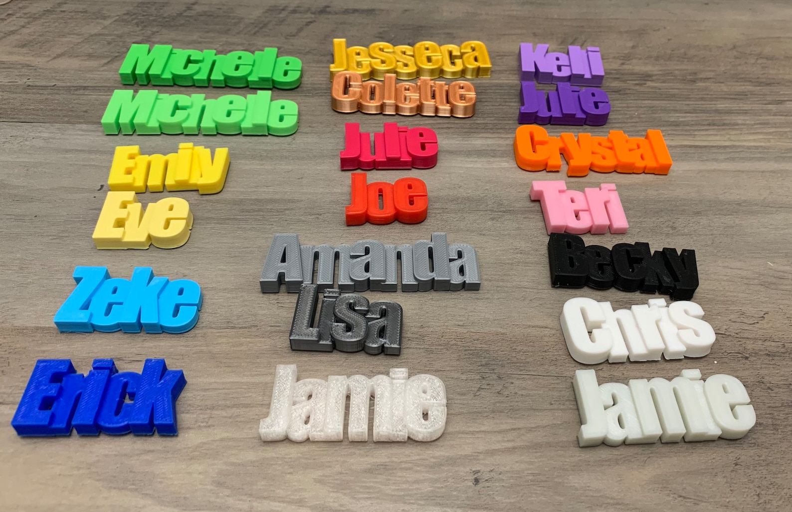 Custom Name Magnet, Personalized Name Magnet, Family Custom Magnets ...