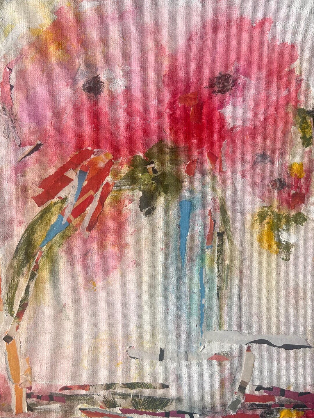 Pink Bouquet by Kelly Sifferman - Etsy