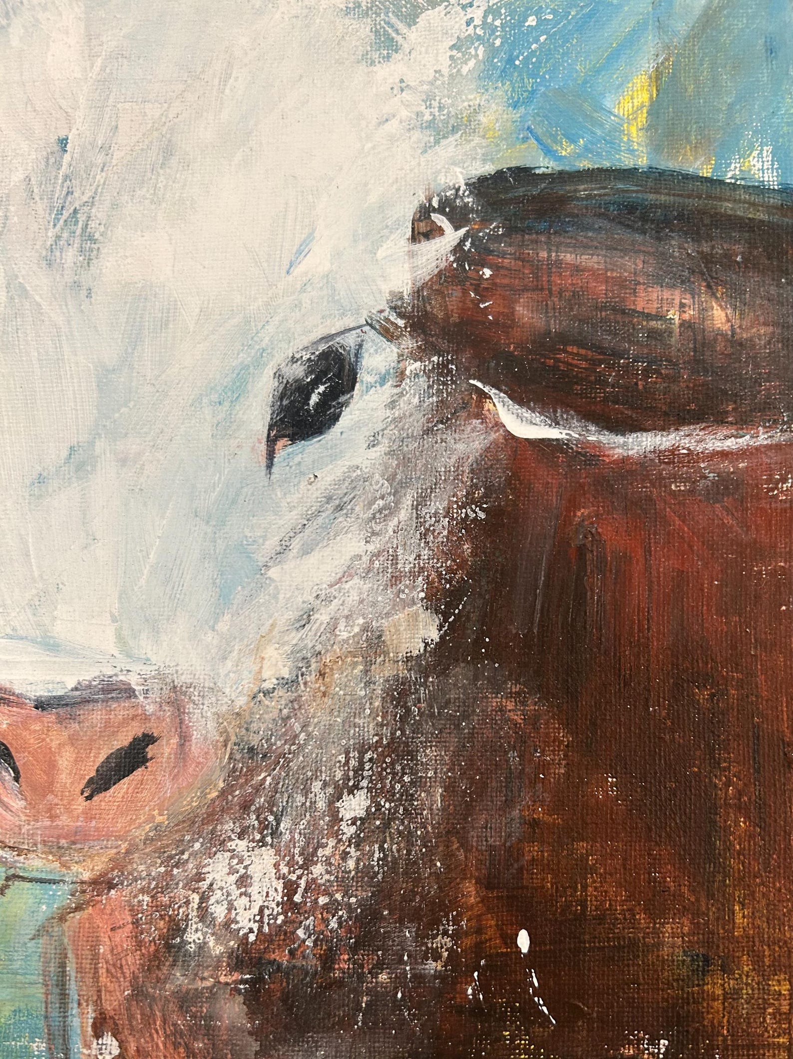 Calf by Kelly Sifferman - Etsy