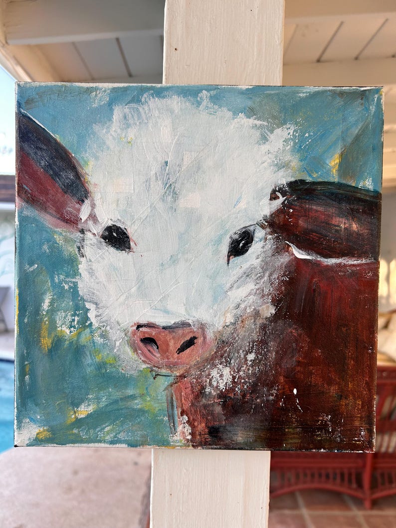 Calf by Kelly Sifferman - Etsy