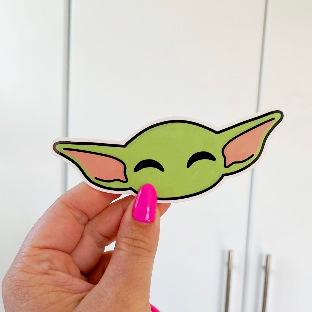 Sticker | Grogu | 5" Vinyl Sticker - Etsy