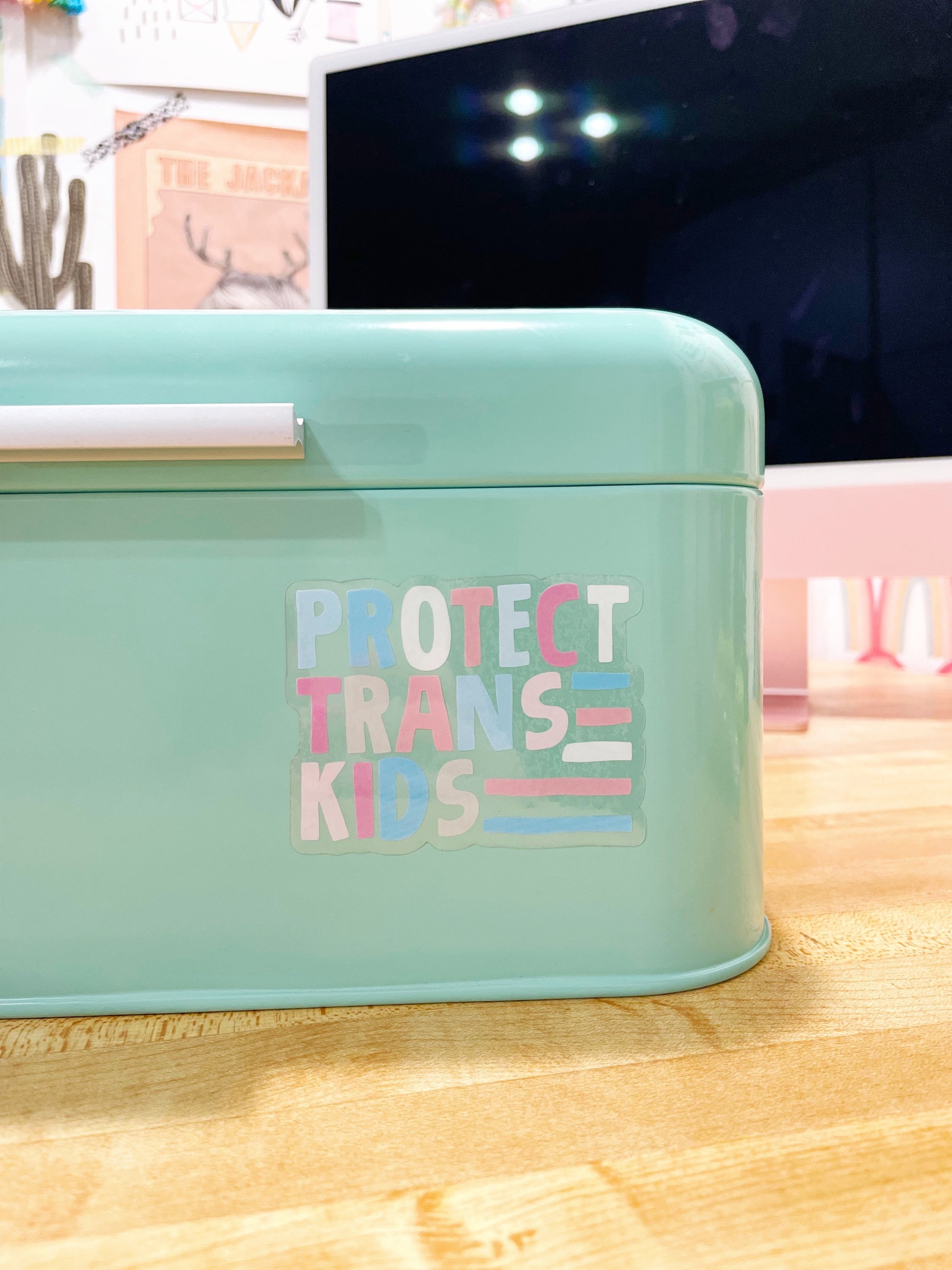 Sticker protect Trans Kids 3 Clear Vinyl - Etsy