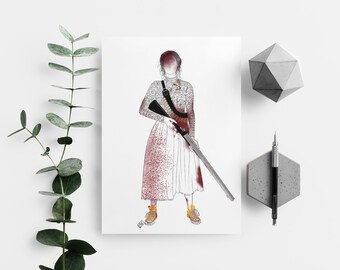 Grace Line Poster - Etsy