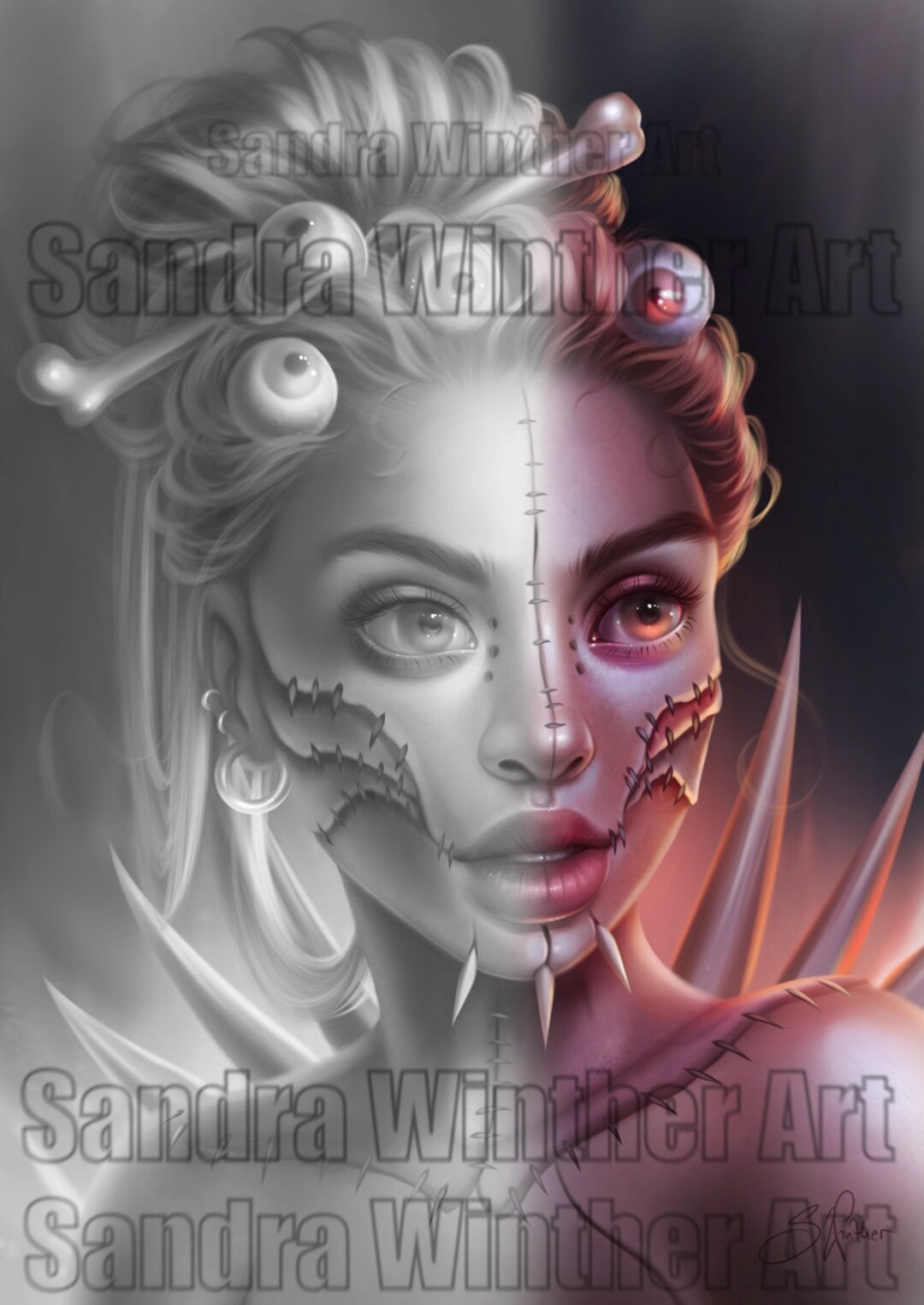 Witch Doctor - Printable Digital Coloring Page - Etsy