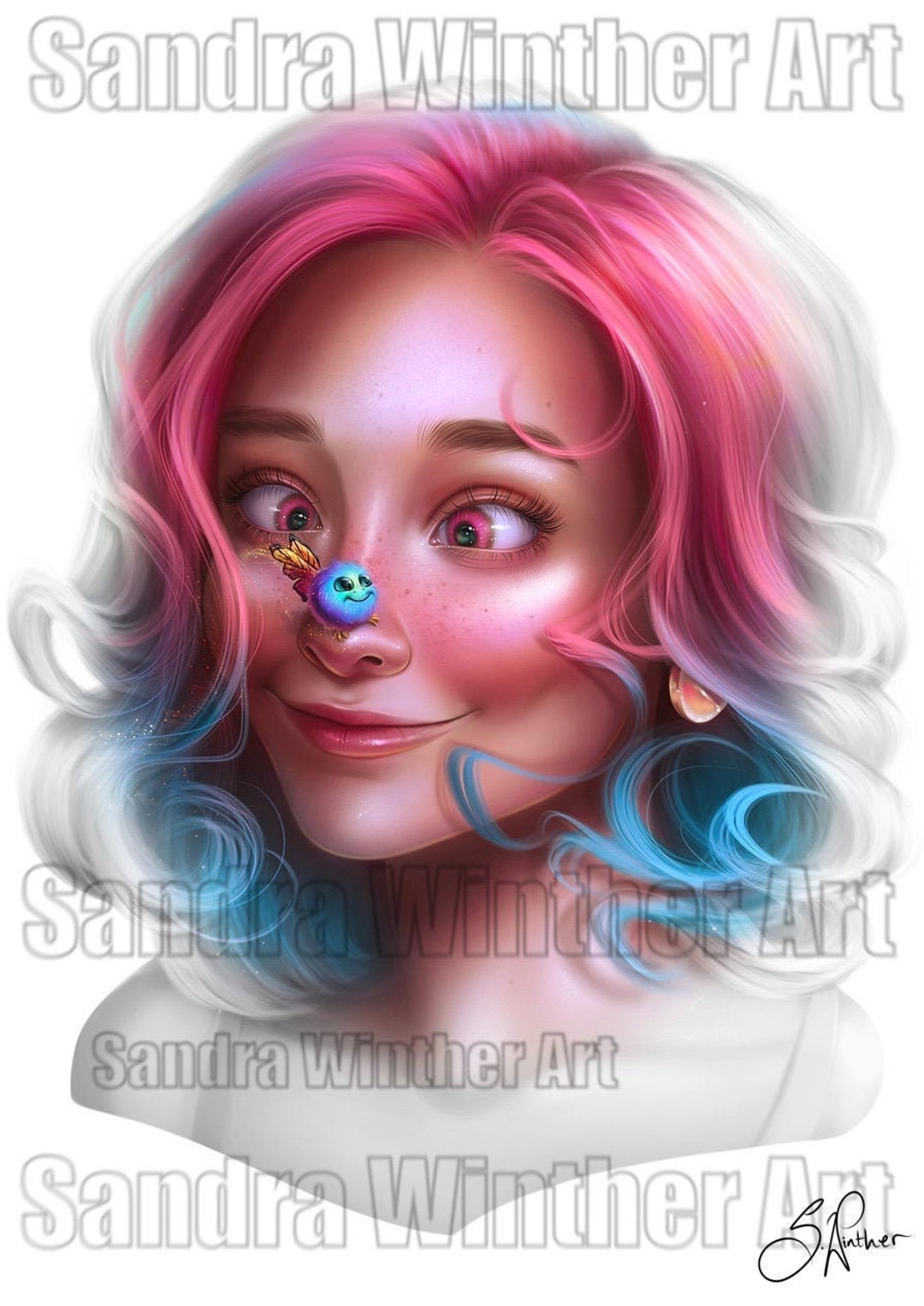 Magical Friend Printable Digital Coloring Page - Etsy